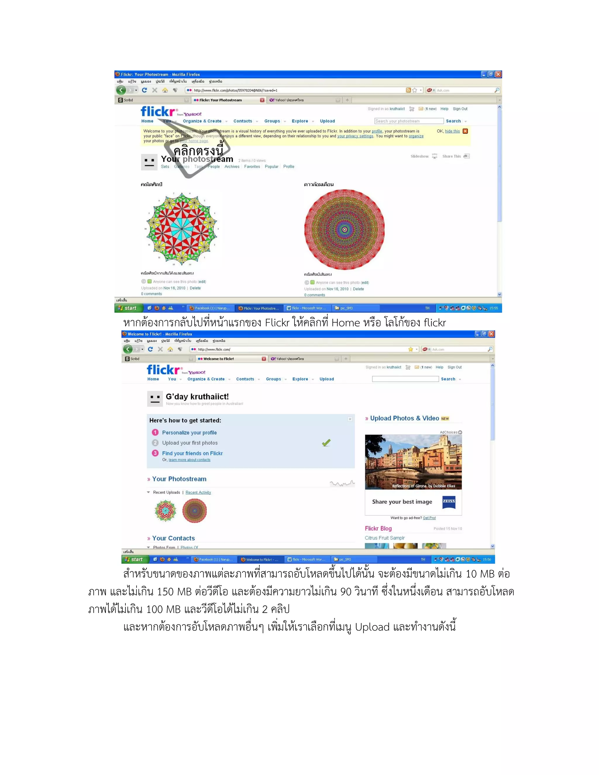 คู่มือ Flickr | PDF