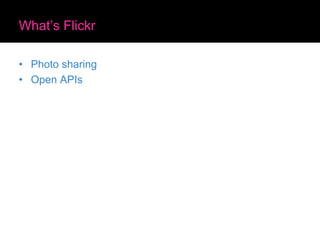 Flickr Architecture Presentation Pdf