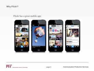 Flickr at MIT | PPT