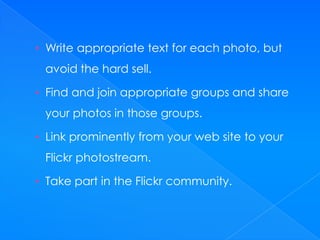 Flickr case study | PPT