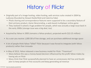 Flickr by Olivia and Stacie | PPT