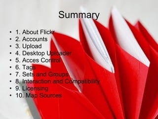 PRESENTARE Flickr | PPT