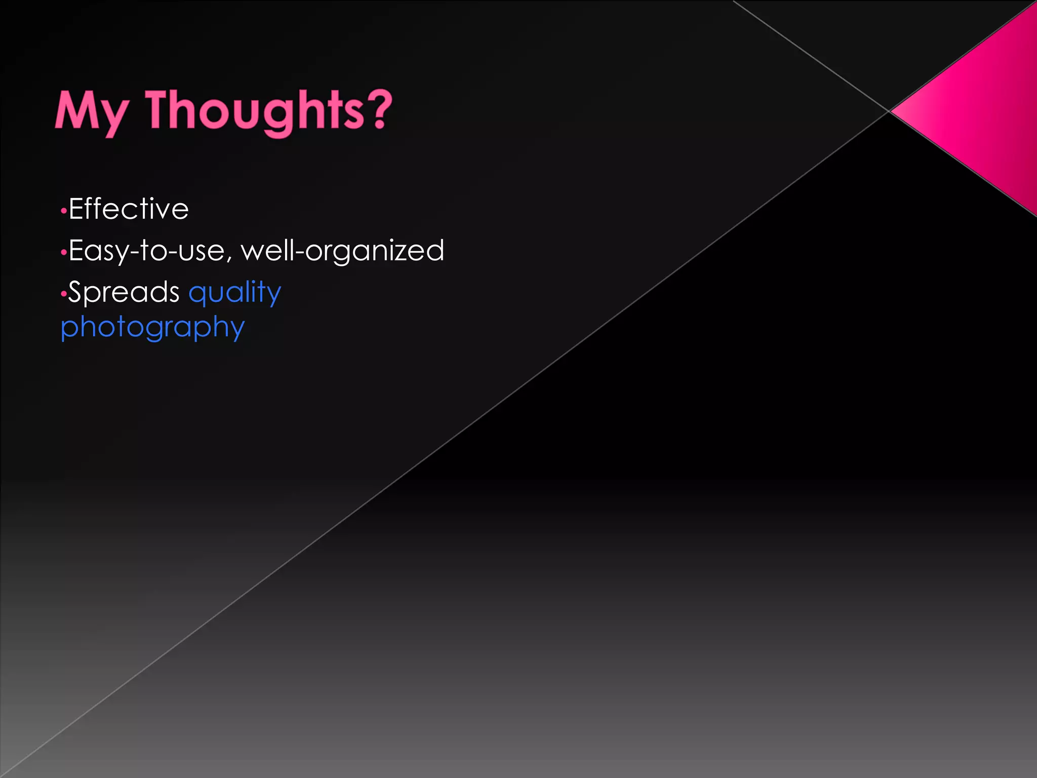 Flickr presentation | PPTX