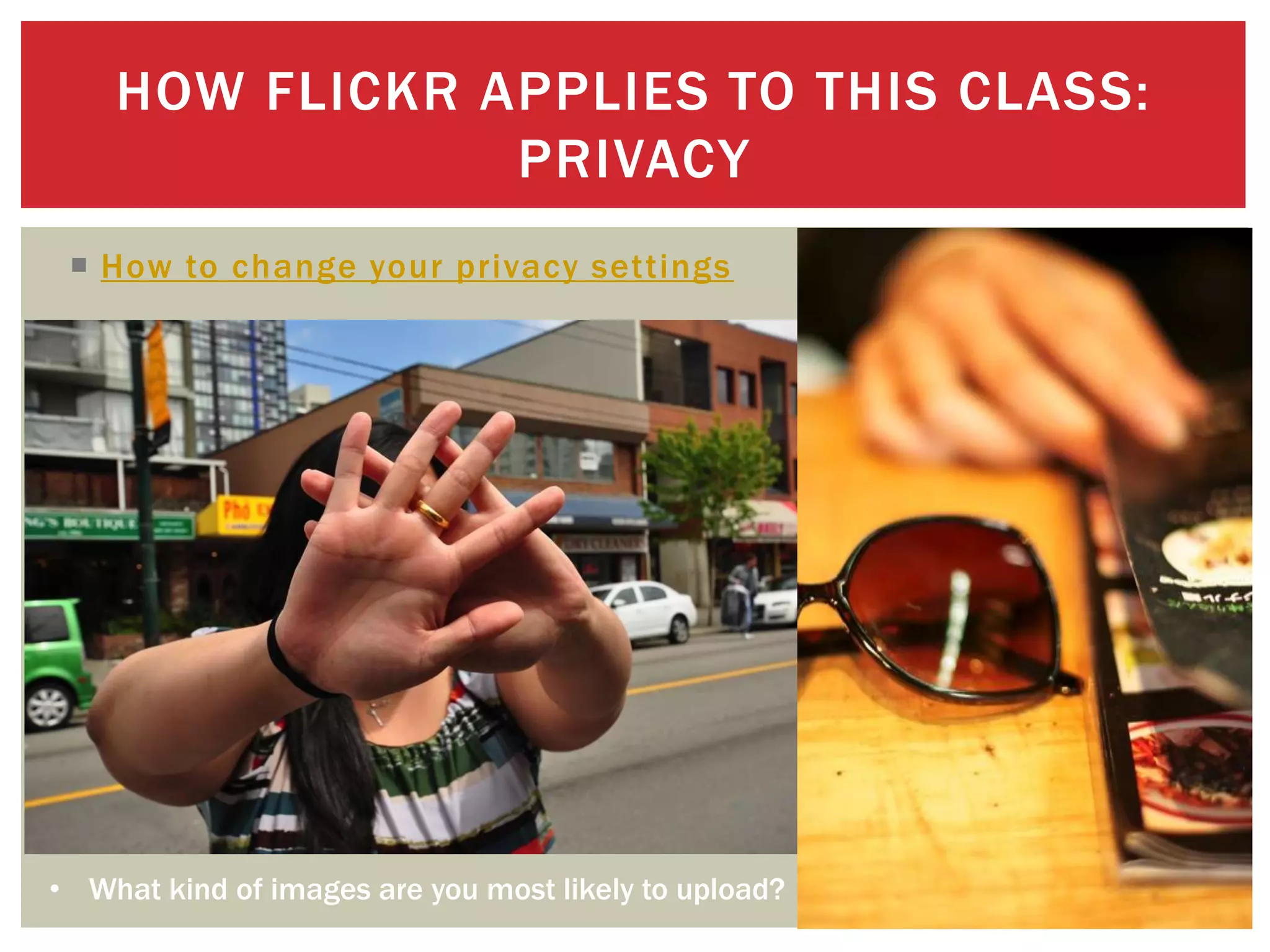 Flickr project | PPTX