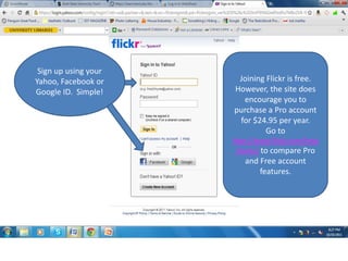 Flickr tutorial | PPTX