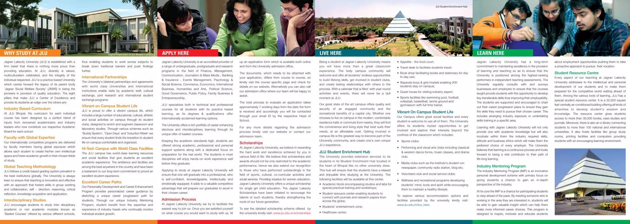 Jagran Lakecity University Flier | PDF
