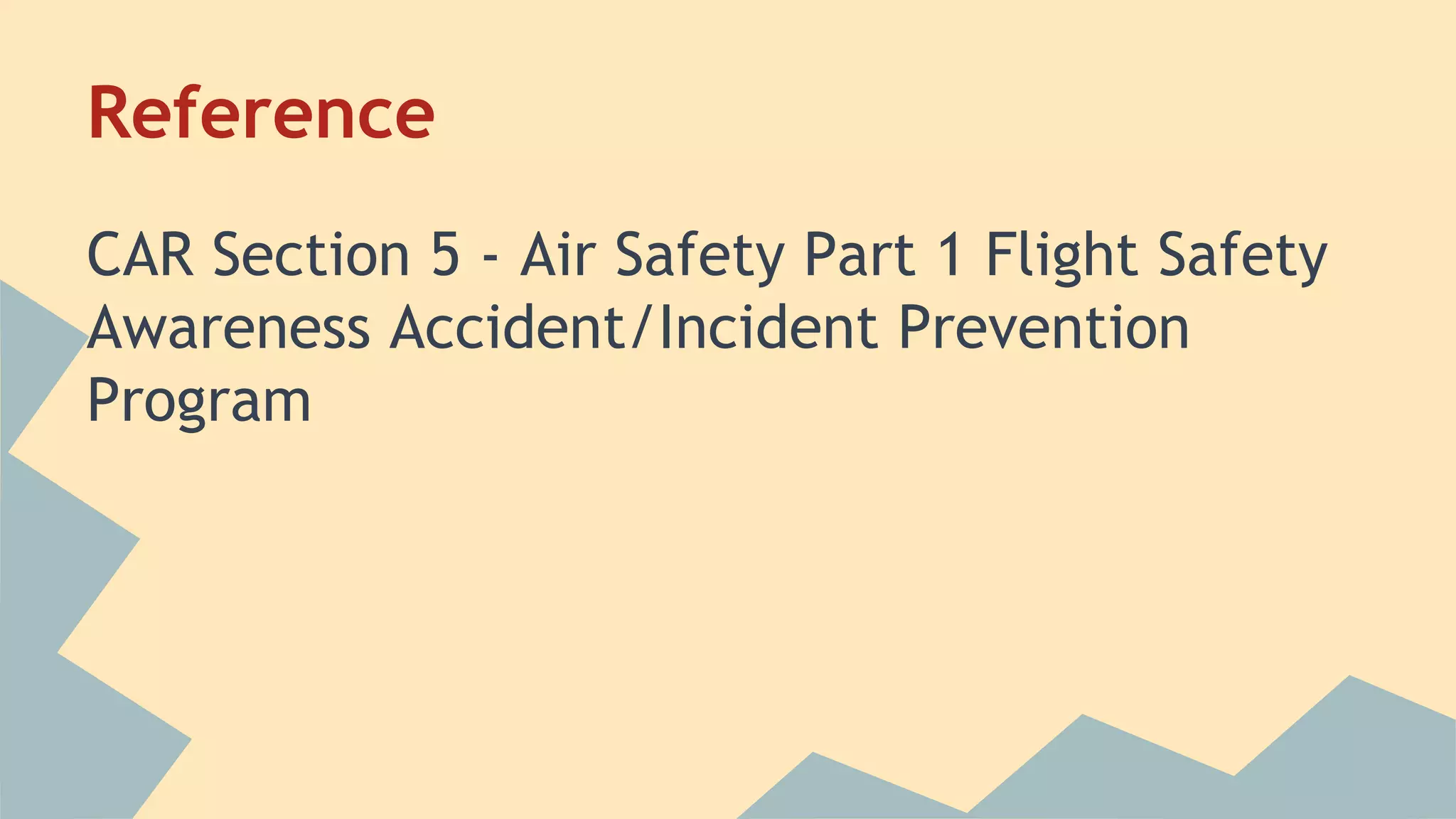 Flight safety awareness program | PDF