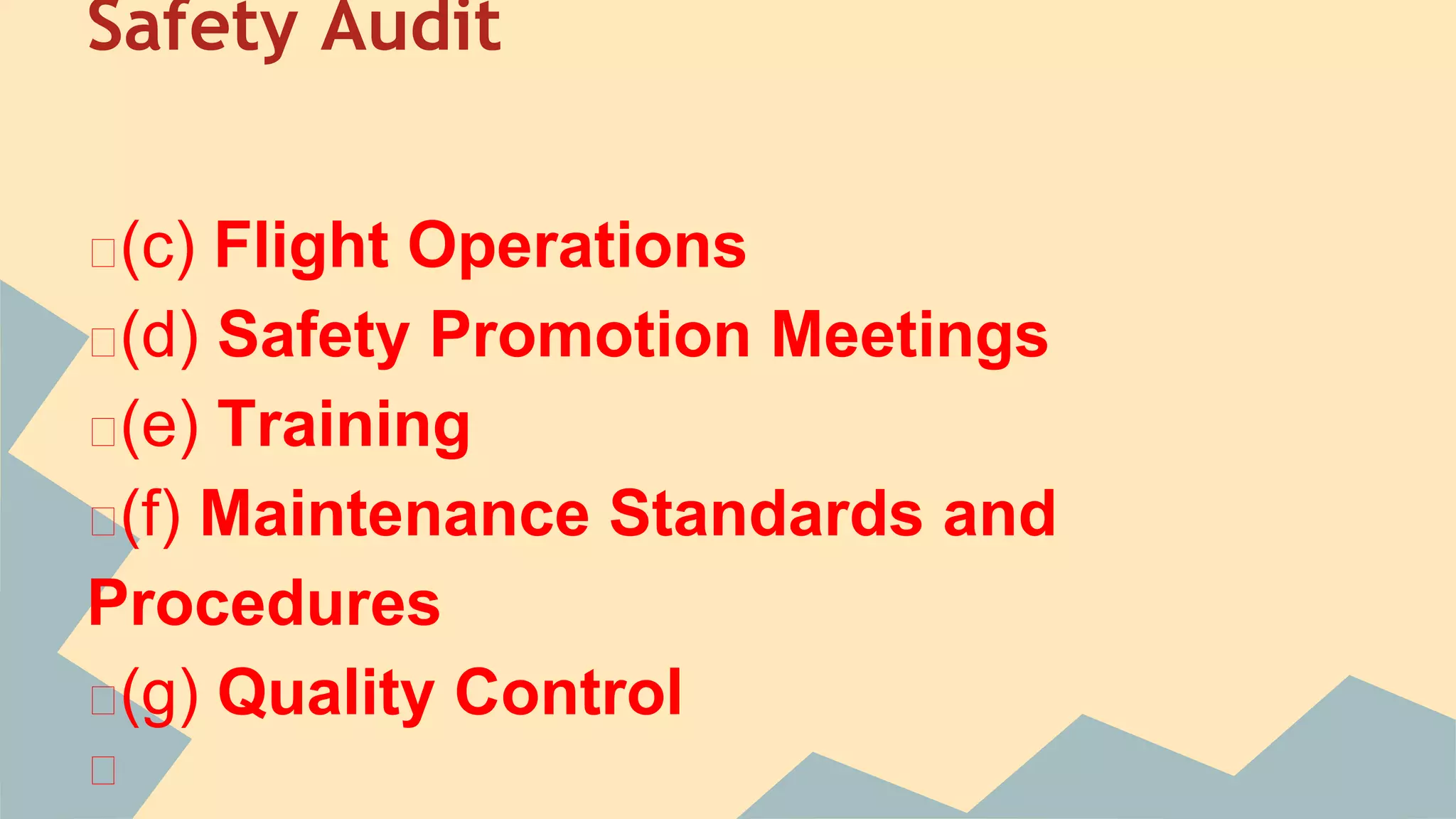 Flight safety awareness program | PDF