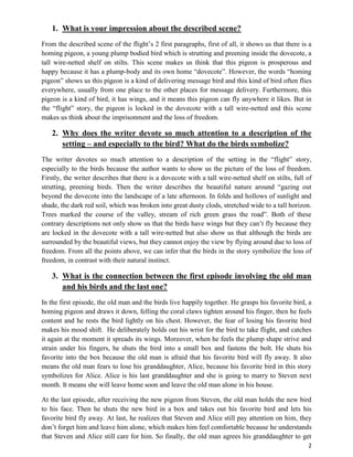 Flight (Doris Lessing) | PDF