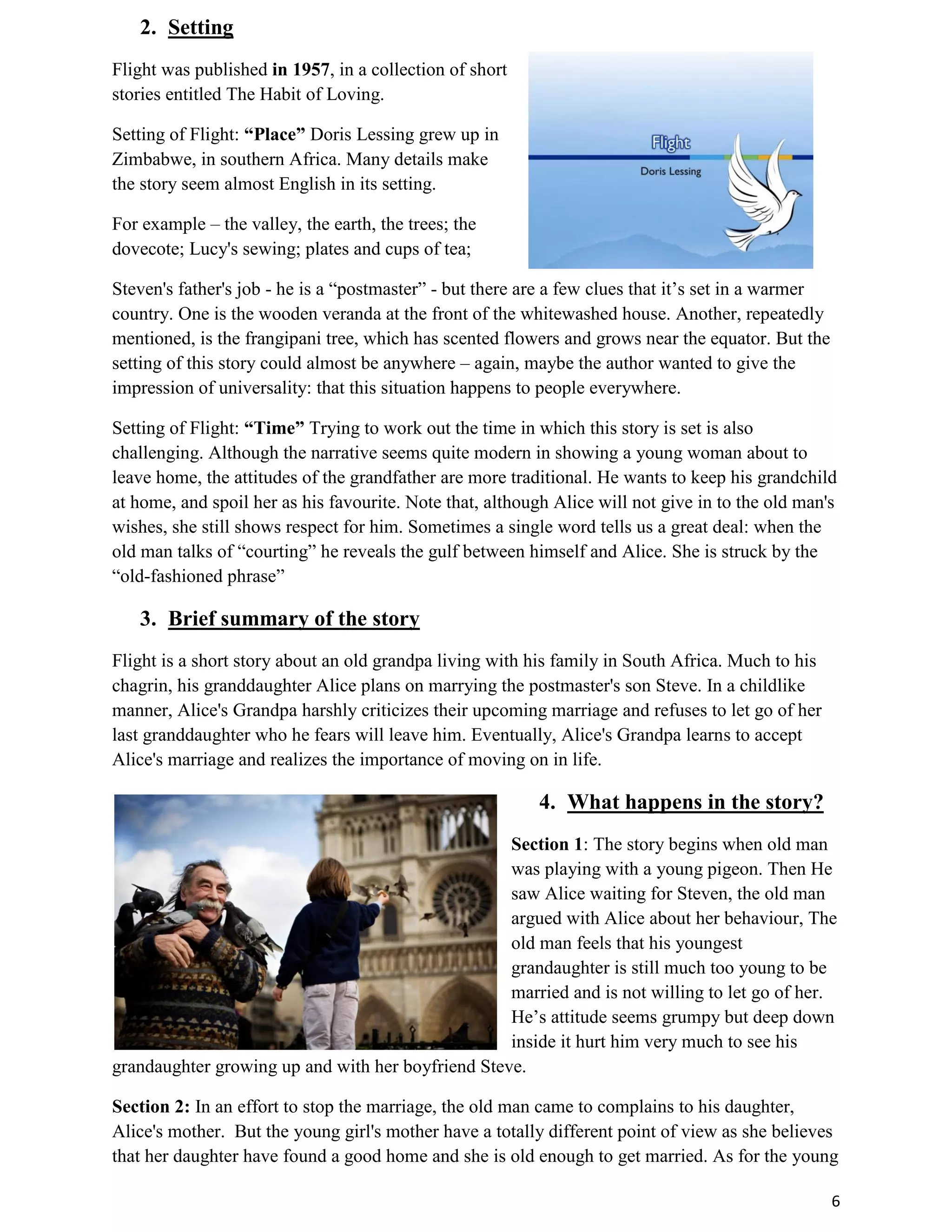 Flight - Doris Lessing | PDF