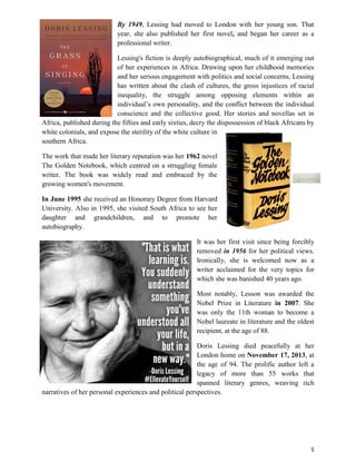 Flight - Doris Lessing | PDF