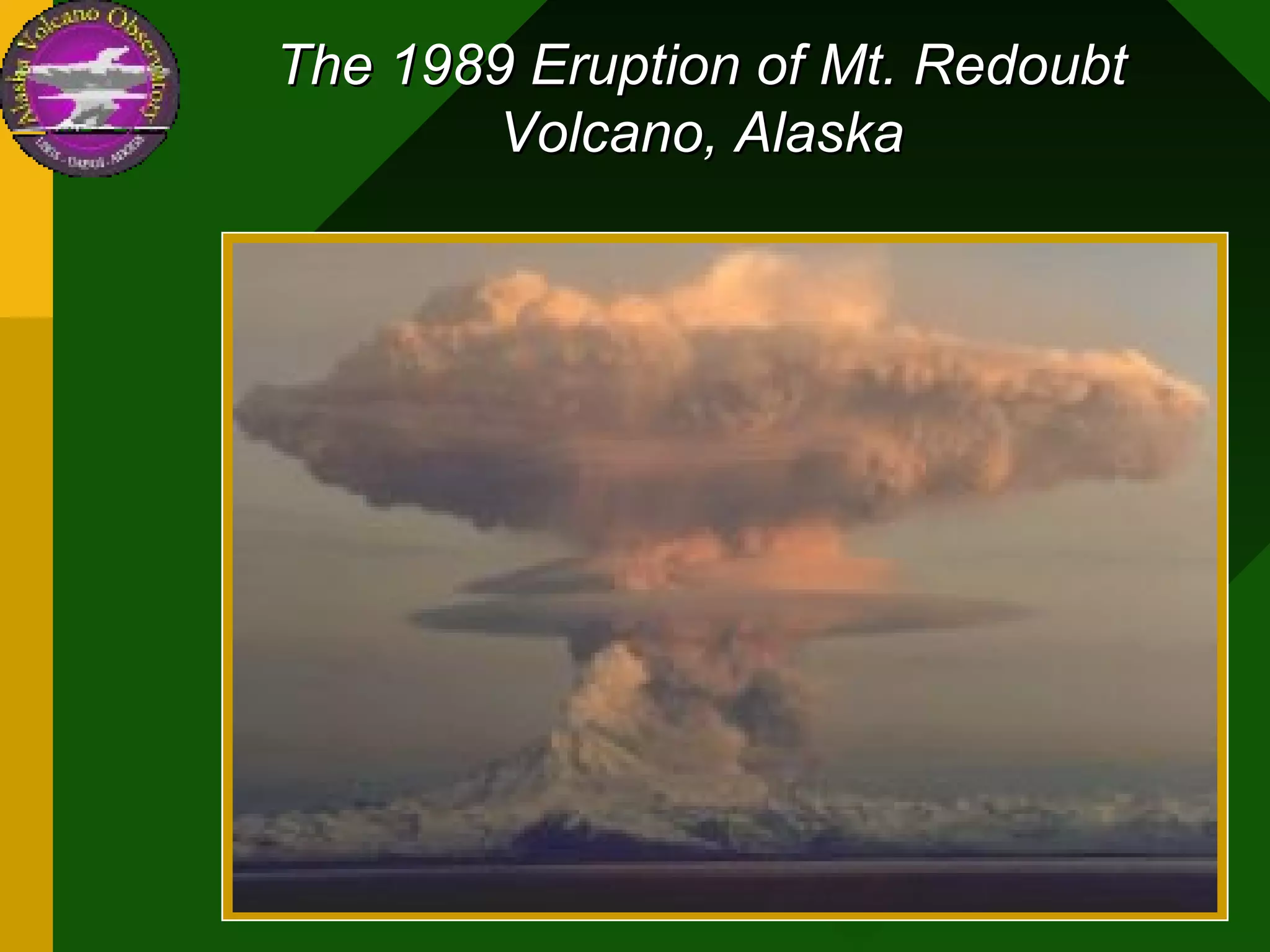 Flight Recording from KLM 867 as it flew into an ash cloud in 1989 | PPT