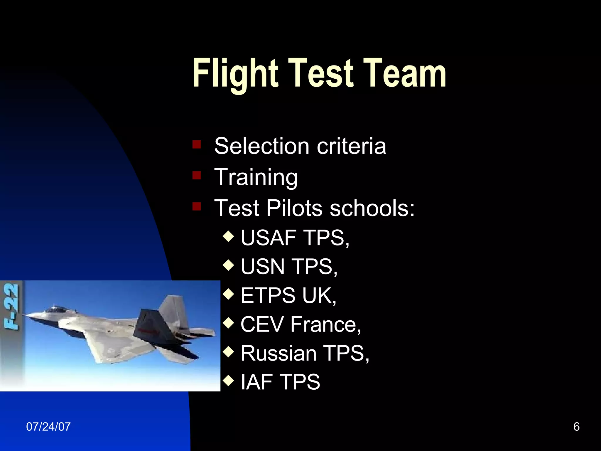 Flight Testing Scenario In India | PPT