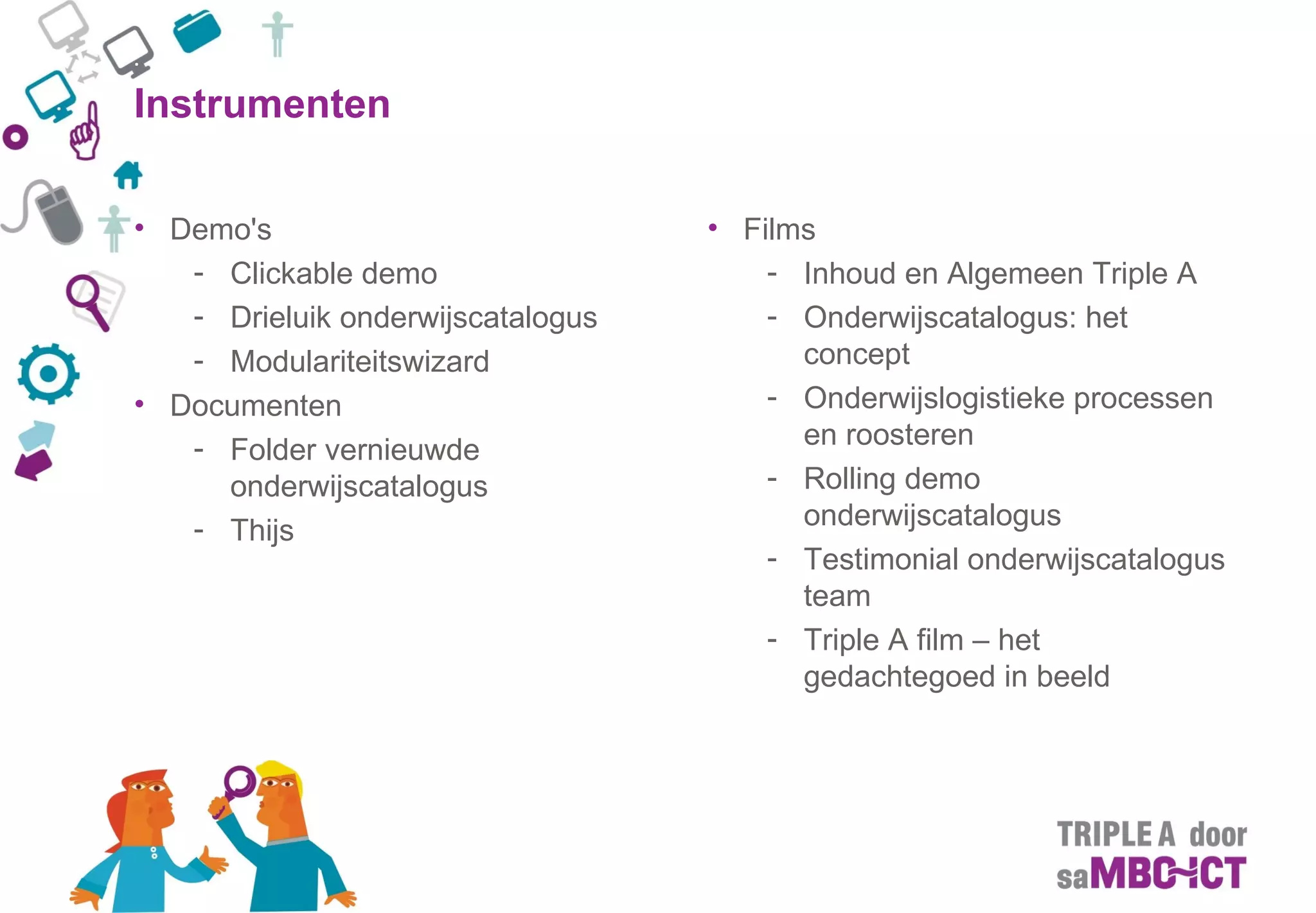 Kennismaking Triple A @ncyclopedie | PPT