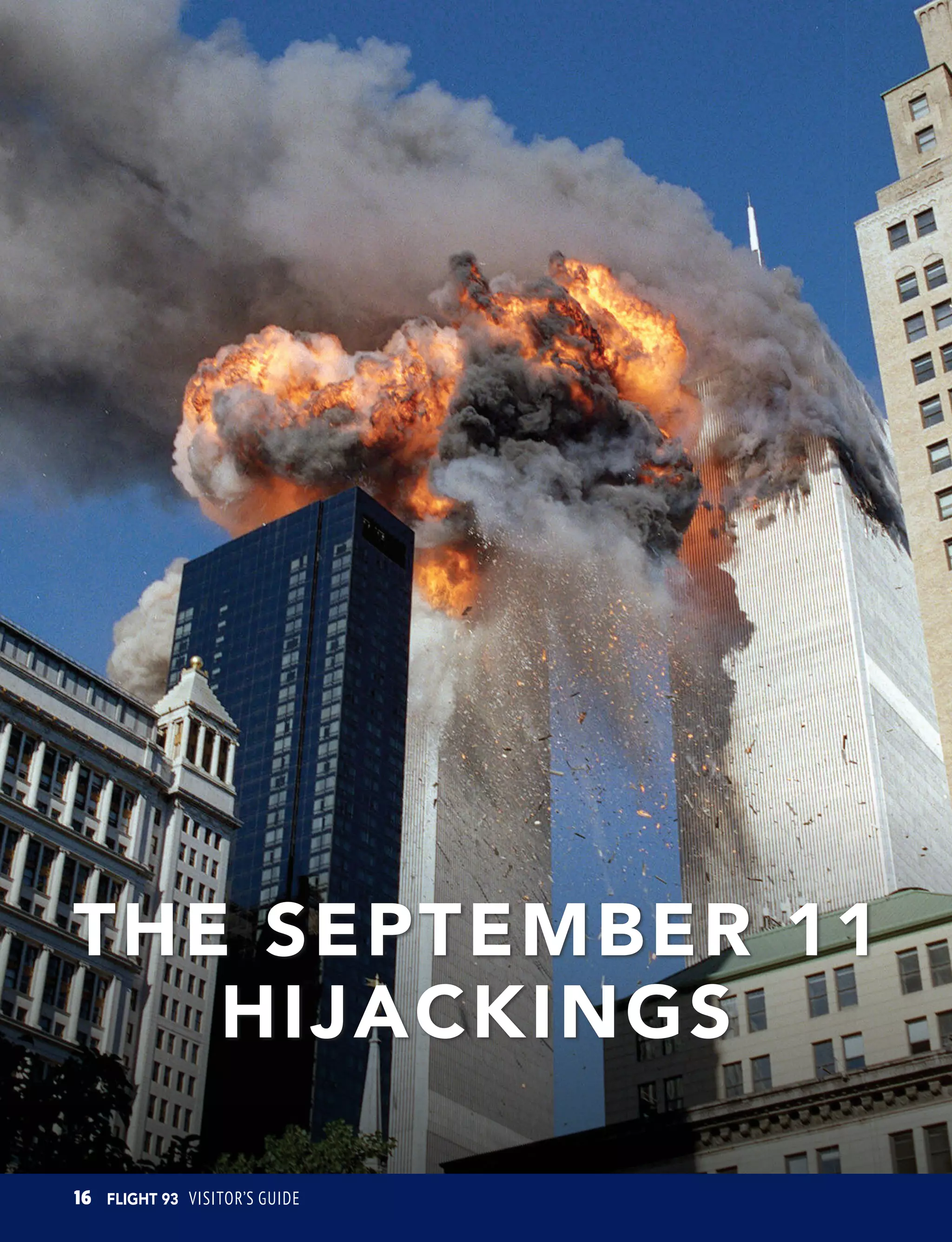 Flight 93 visitor's guide - layout and design by April Shaffer | PDF