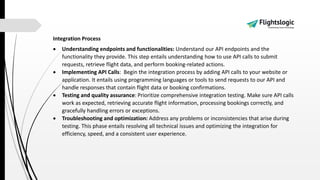 Flight Affiliate API | Flight Reservation System | PPT