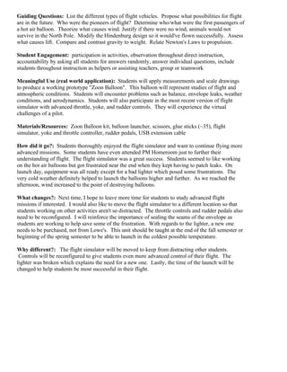 Flight and space | DOC