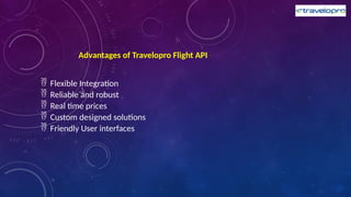 Flight API, Flight Booking API, Flight Booking Engine | PPT