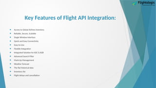 Flight API Integration | Flight API Integration | PPTX | Air Travel ...
