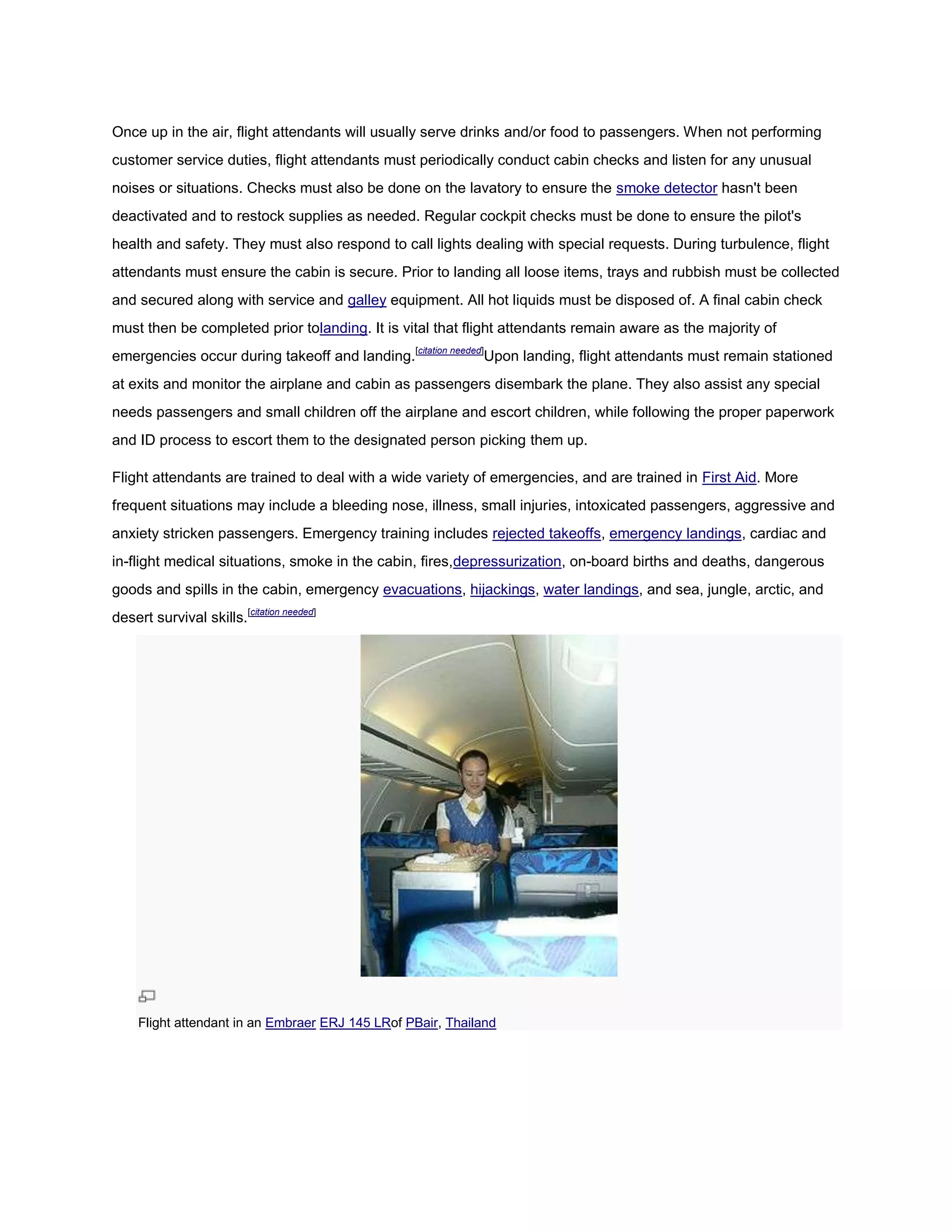 Flight attendant | DOCX