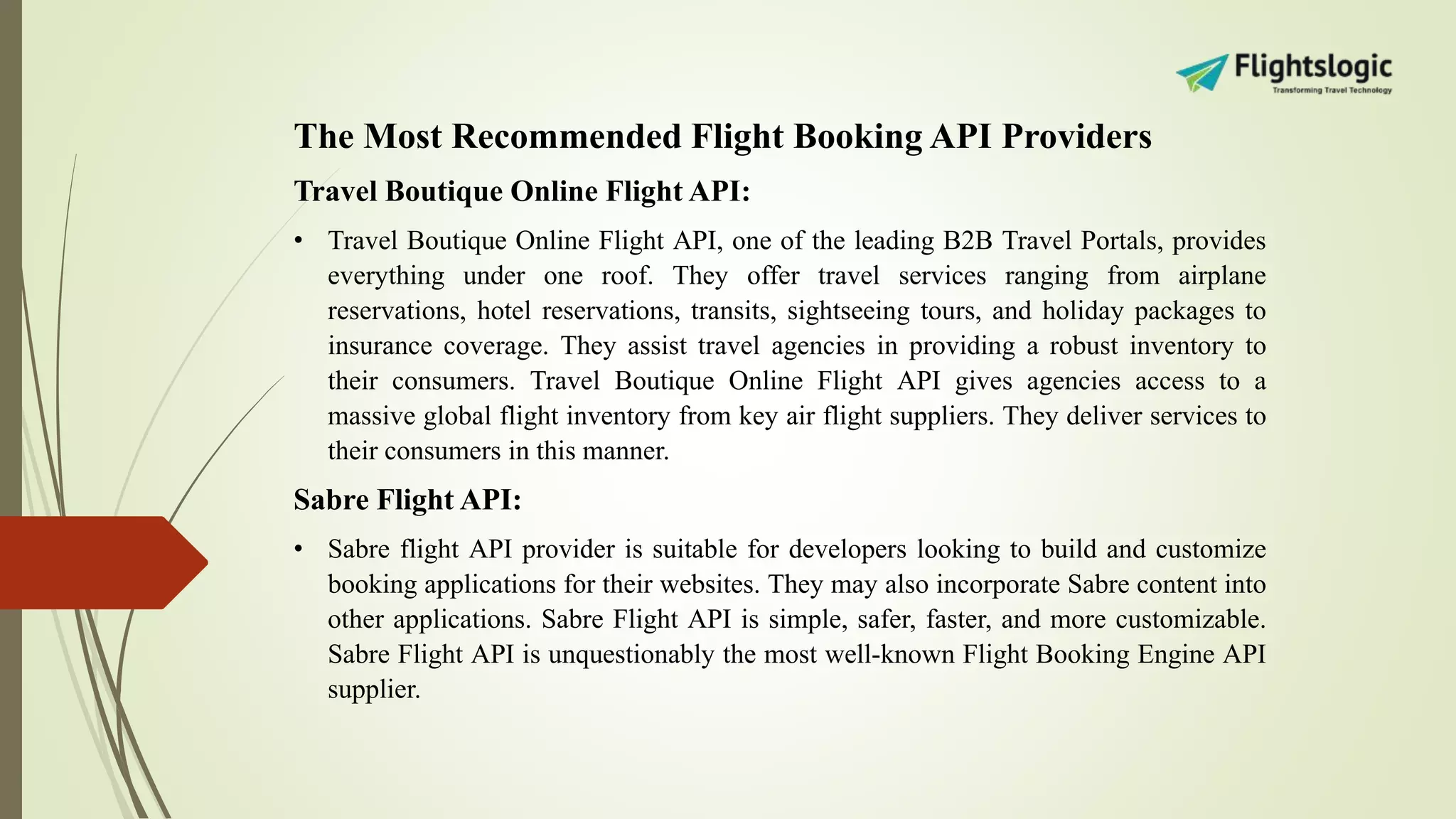 Flight Booking API | PPT