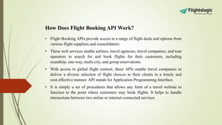 Flight Booking API | PPTX