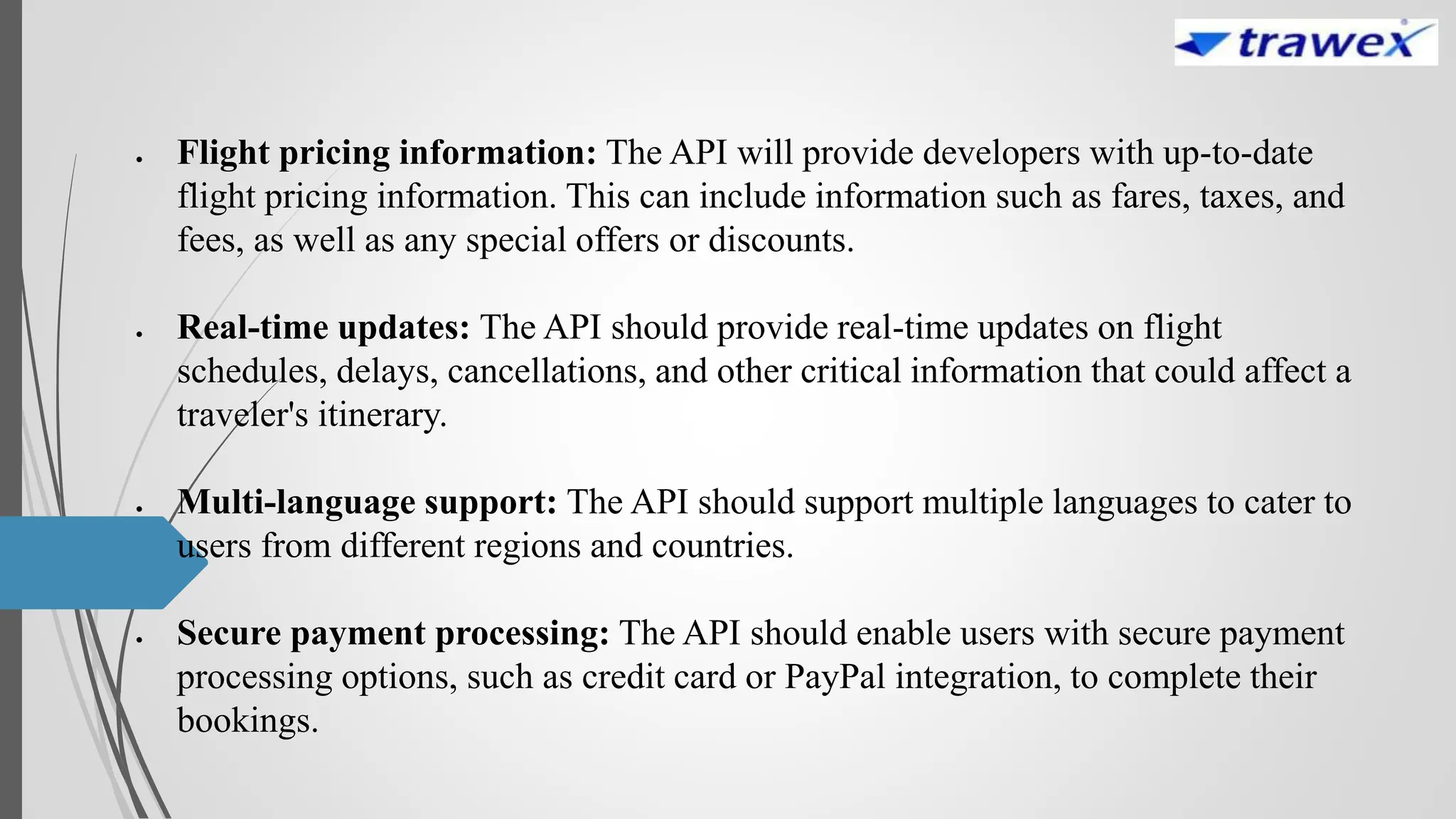 FLIGHT BOOKING API | PPT