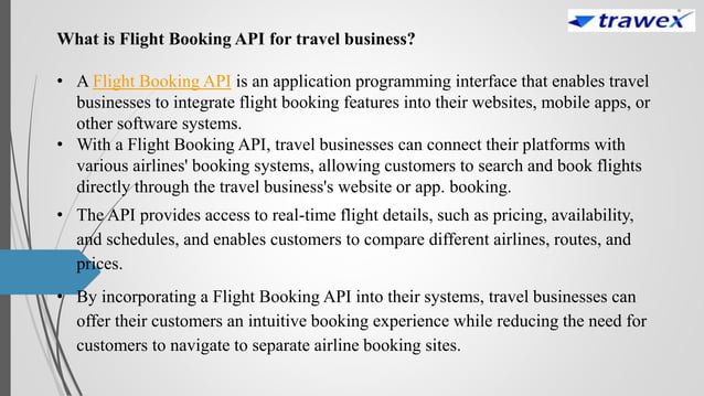 FLIGHT BOOKING API | PPT