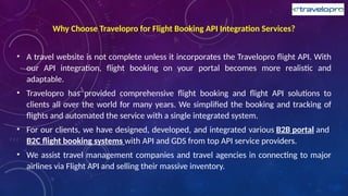 Flight Booking API Cost, Flight and Hotel Booking API | PPTX | Web ...