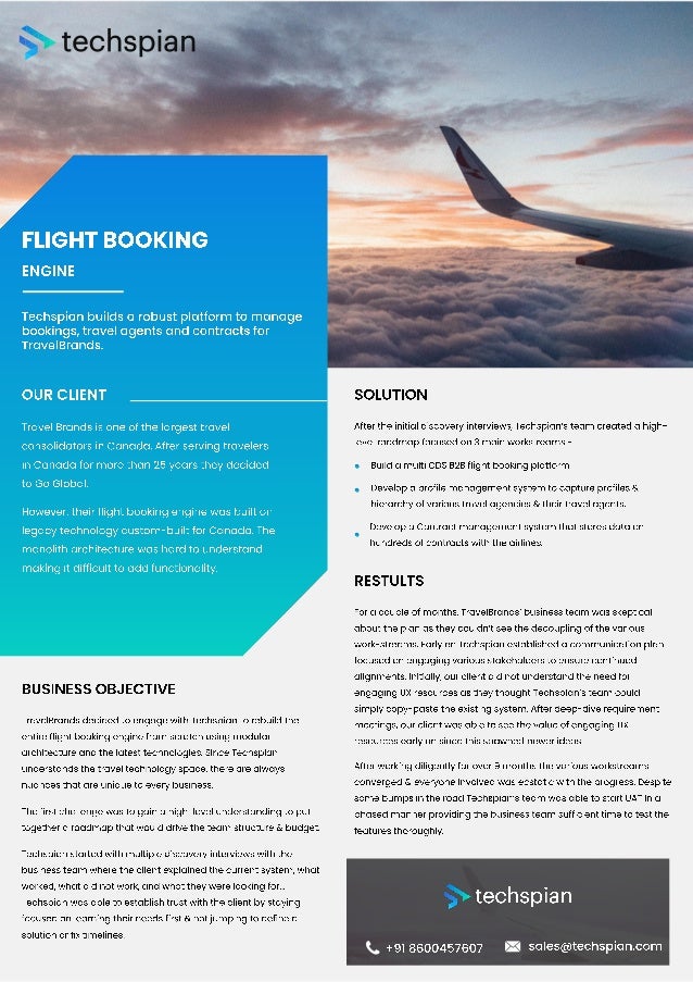 Rebuilding An Entire Flight Booking Engine From Scratch Using Modular