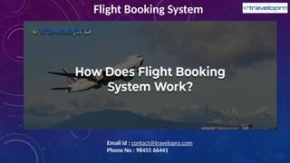 Flight Booking System | Flight Booking App | PPTX