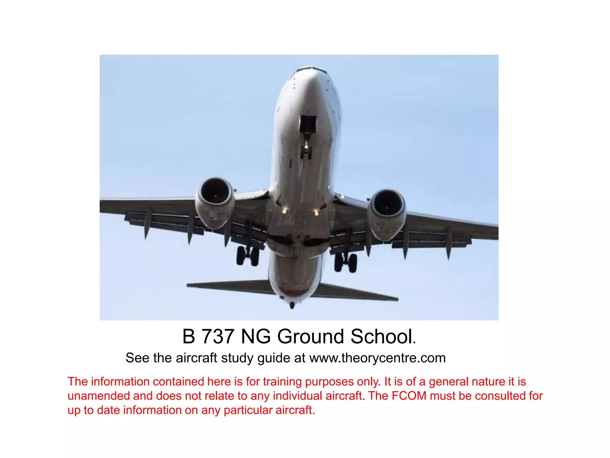 B737 NG Flight controls | PPTX