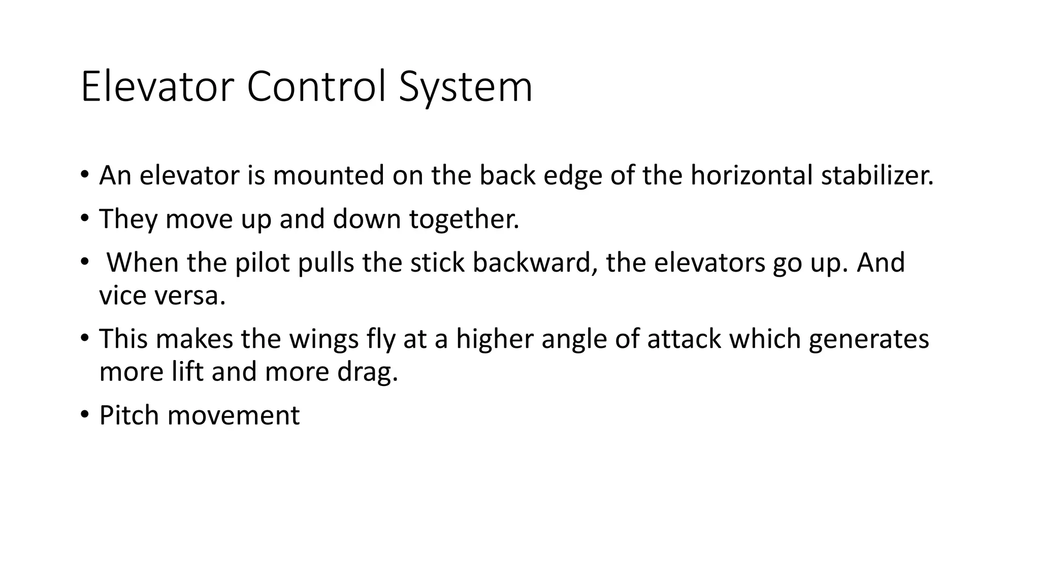 Flight control systems | PPTX