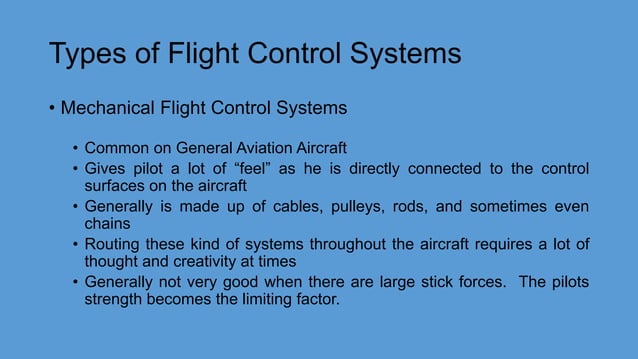 Flight control systems | PPTX | Air Travel | Travel Type