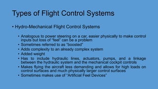 Flight control systems | PPTX