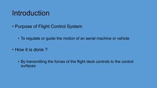 Flight control systems | PPTX