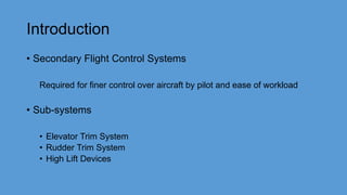 Flight control systems | PPTX