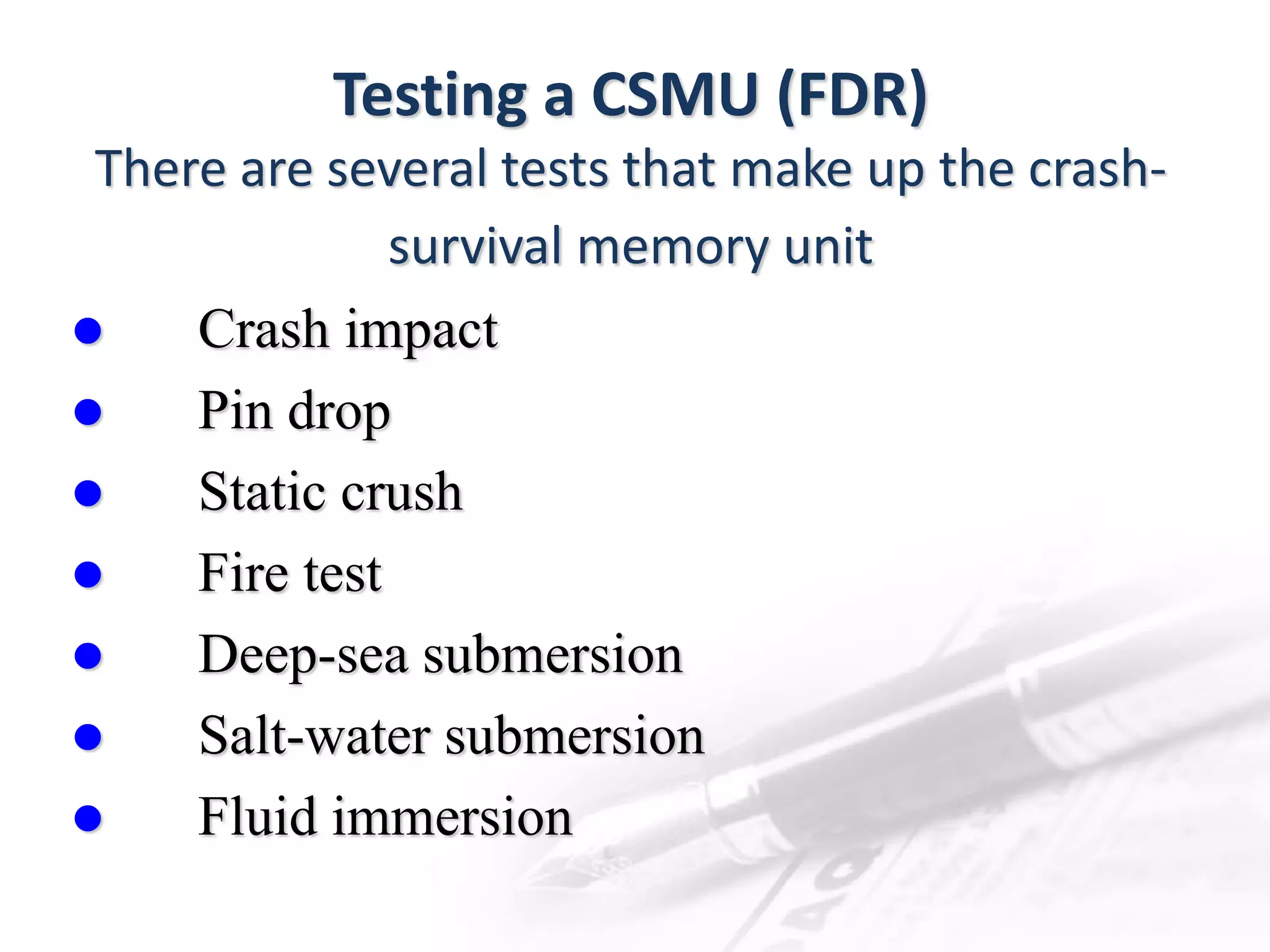 Flight data analysis & black box | PDF