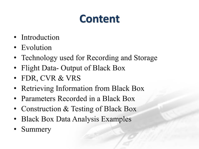 Flight data analysis & black box | PDF | Computer Peripherals | Computing