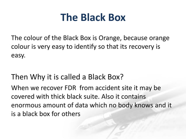 Flight data analysis & black box | PDF | Computer Peripherals | Computing