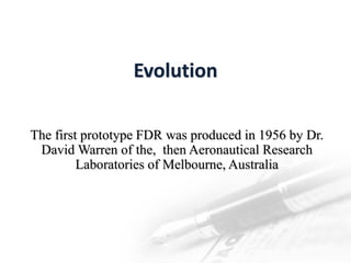 Flight data analysis & black box | PDF