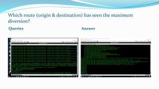 Flight data analysis using apache pig--------------Final Year Project | PPT