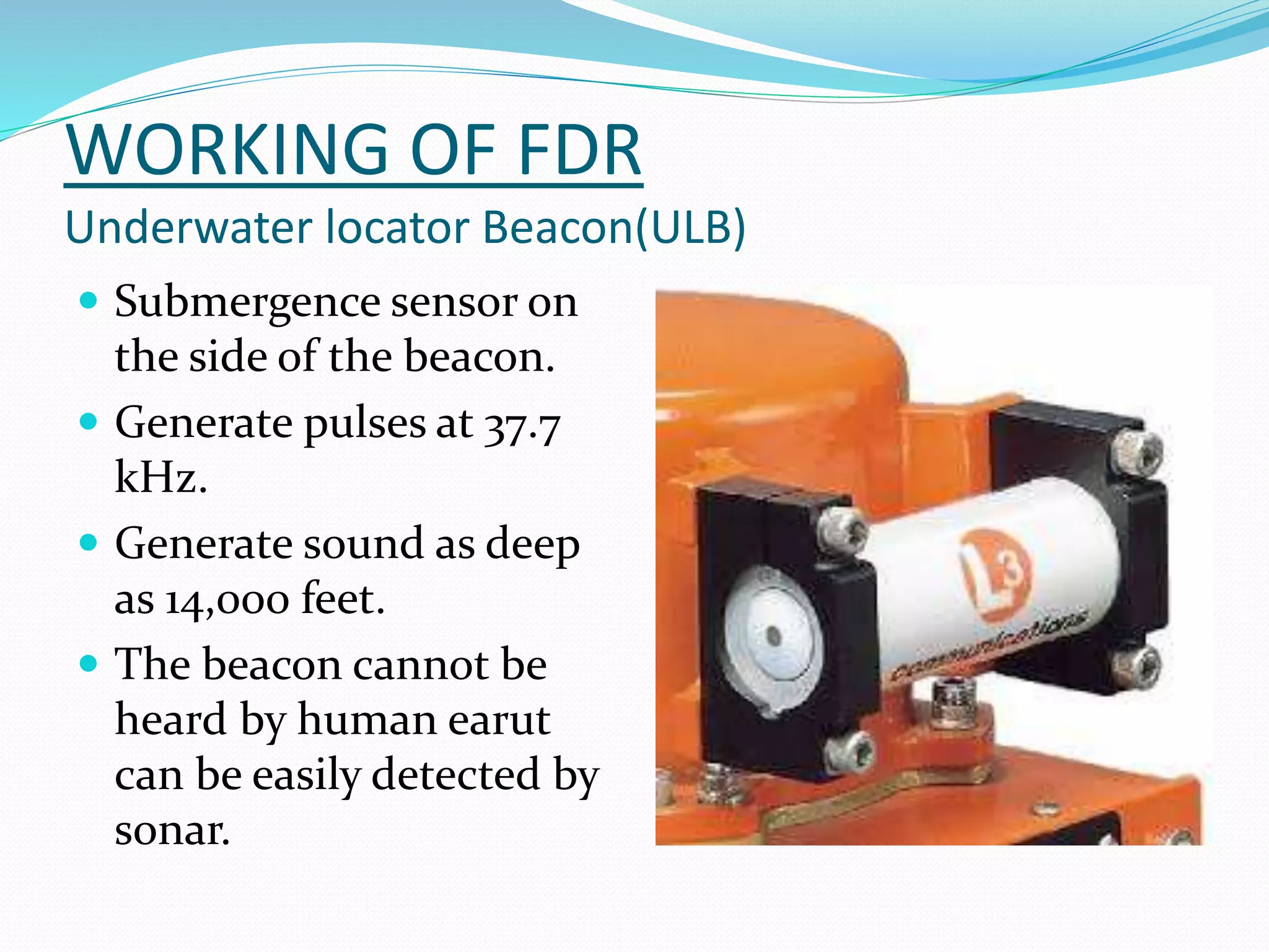 Flight data recorder | PPTX
