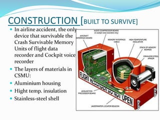 Flight data recorder | PPTX