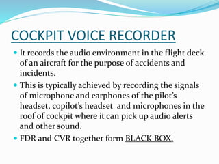Flight data recorder | PPTX