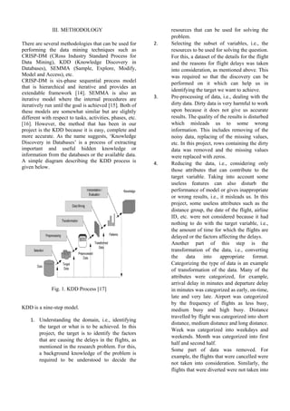 Flight delay detection data mining project | PDF