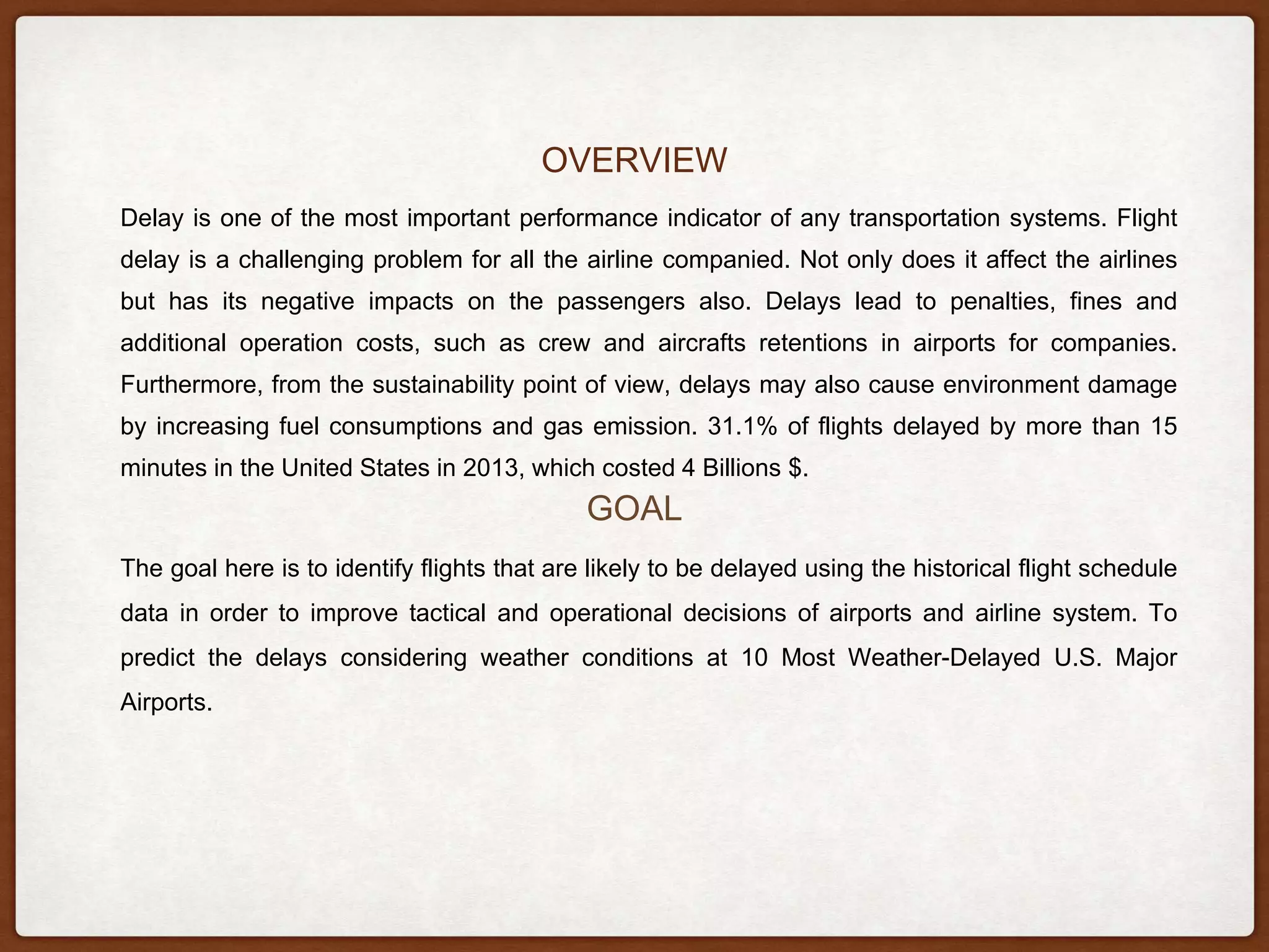 FlightDelayAnalysis | PPTX | Browsers | Computer Software and Applications