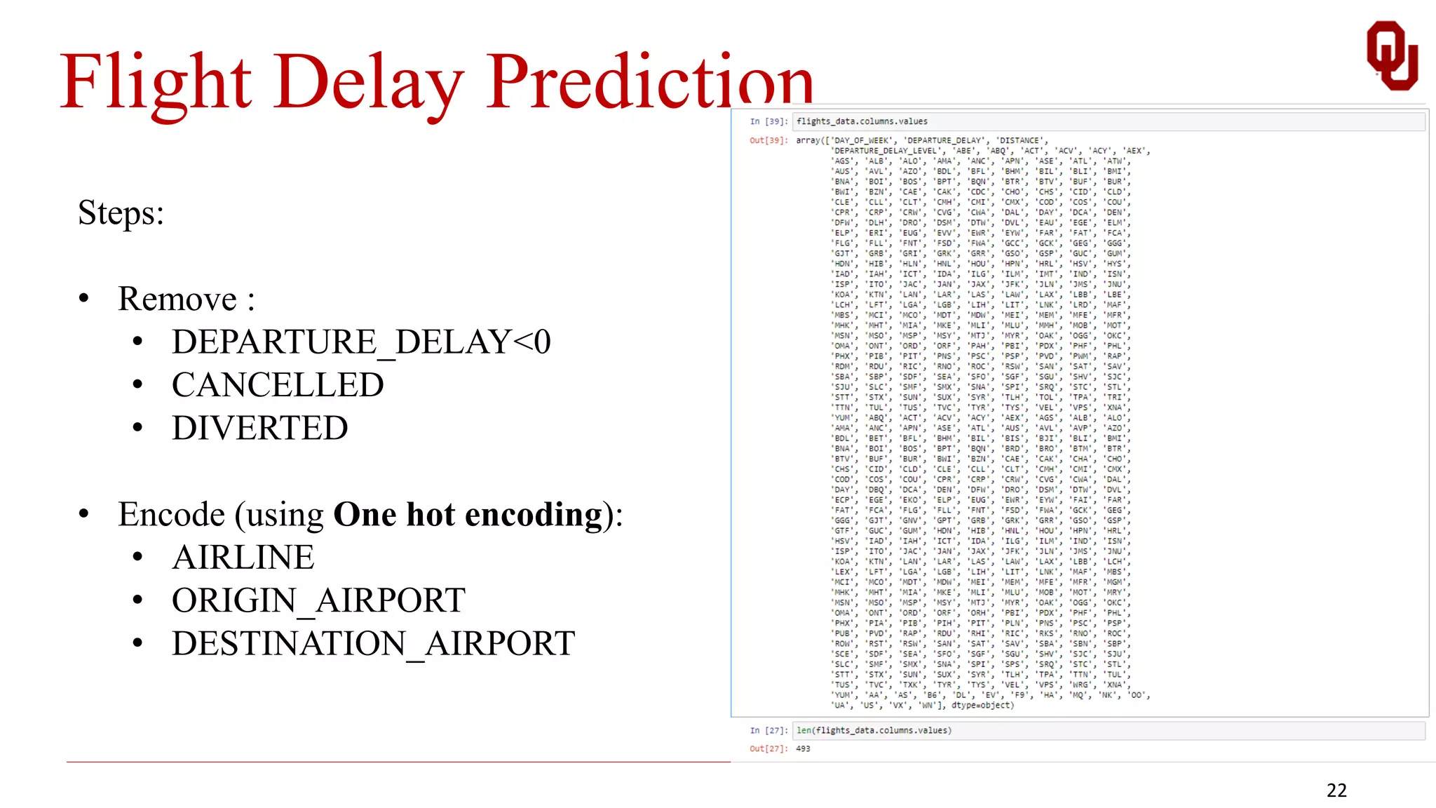 Flight delays and cancellations | PPTX