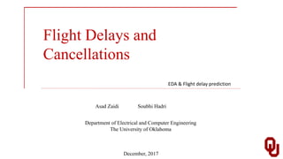 Flight delays and cancellations | PPTX