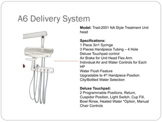 Flight dental systems a6 operatory presentation 2016 r.3 | PDF